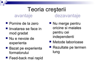 Formator teorii si metode de predare | PPT
