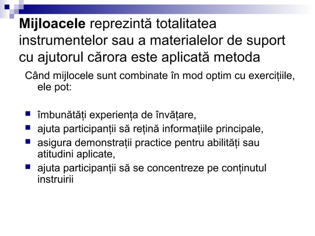 Formator teorii si metode de predare | PPT