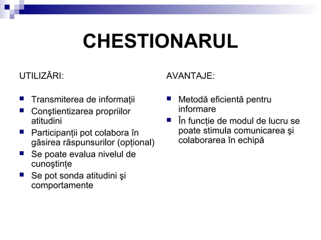Formator teorii si metode de predare | PPT