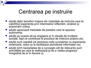 Formator teorii si metode de predare | PPT