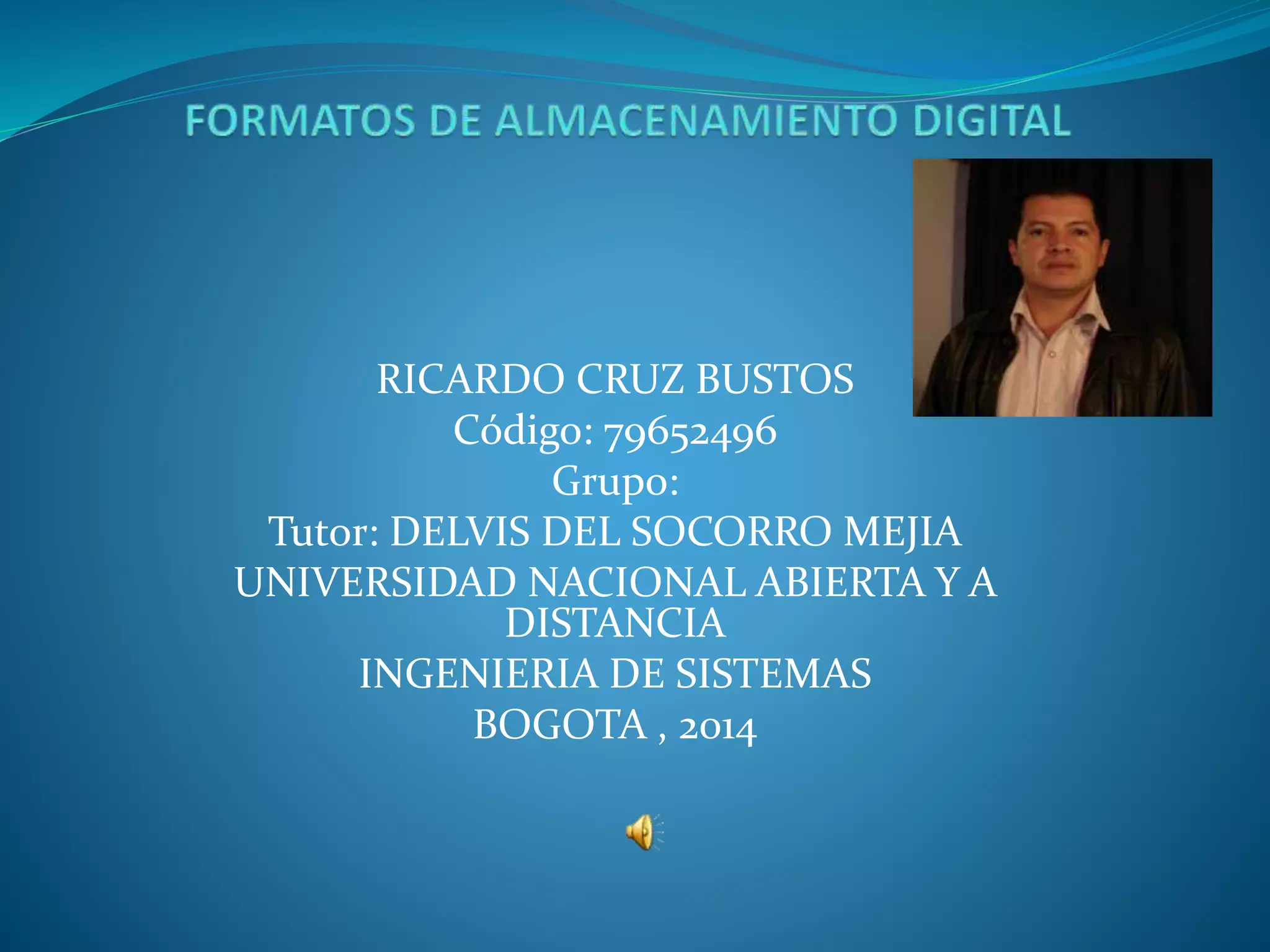 Formatos de almacenamiento digital | PPTX | Technology & Computing