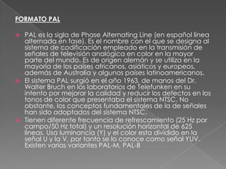 Formatos de televisión | PPTX