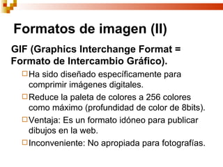 Formatos digitales imagen | PPT