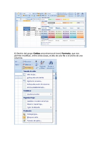 Formatos excel | PDF