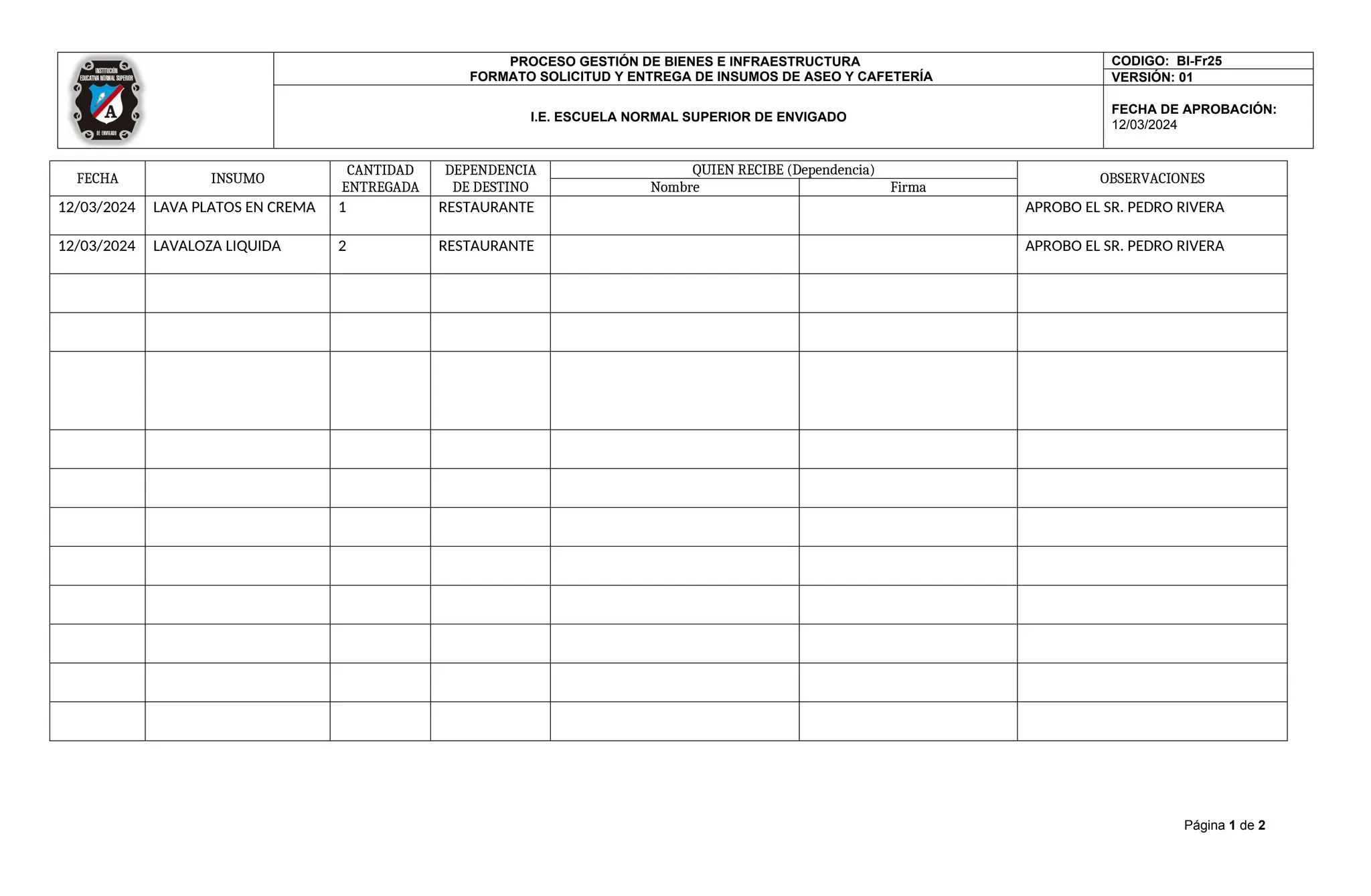 Formato solicitud y entrega de insumos de aseo y cafetería.docx