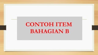 teknik menjawab pendidikan moral SPM 2021 | PPTX