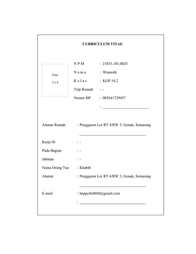 Format pengajuan judul ta | PDF