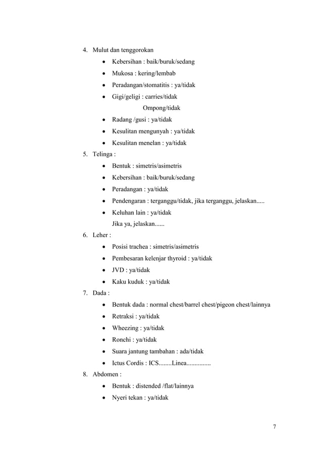 Format pengkajian gerontik | PDF