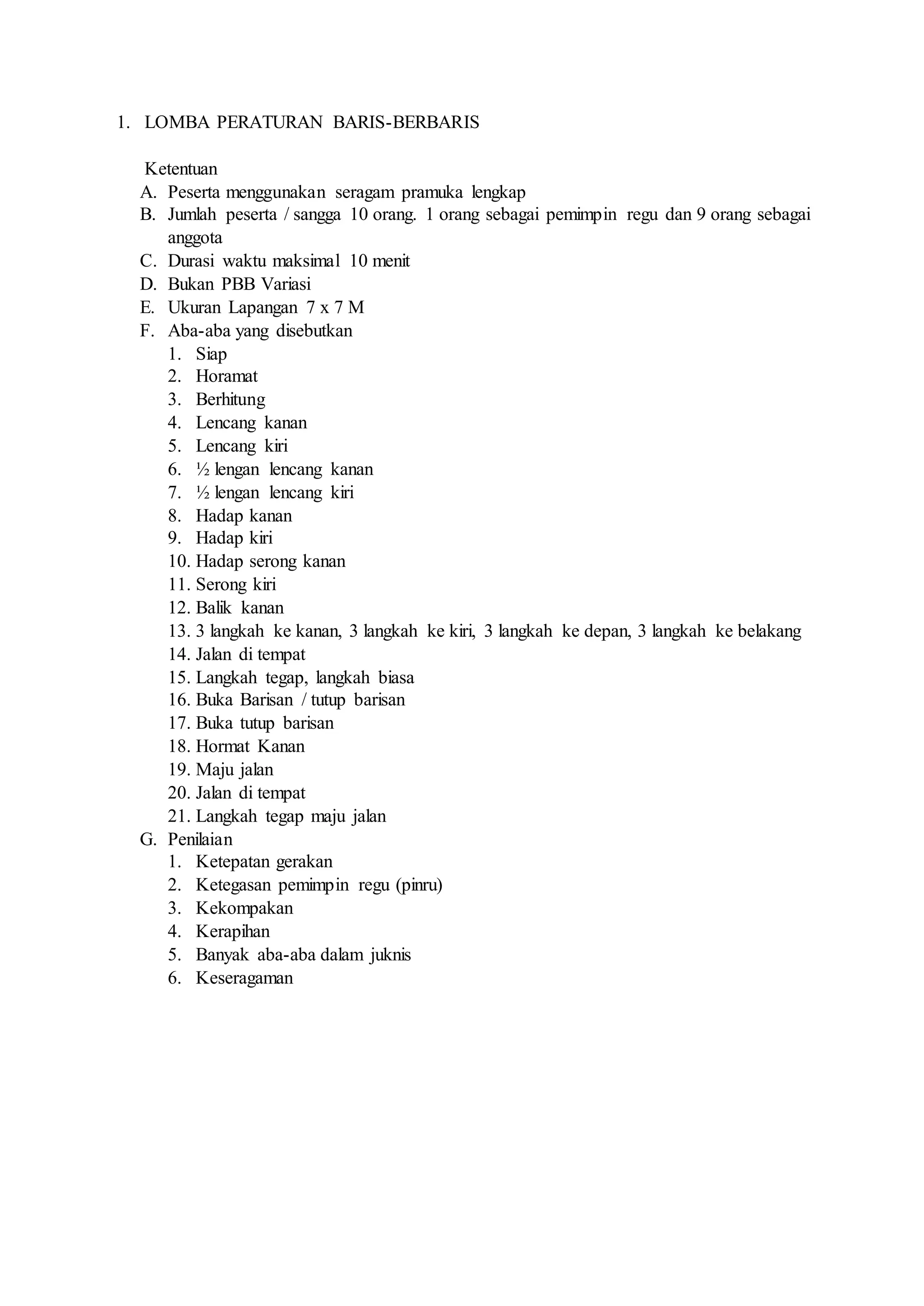 Format penilaian kemah revolusi mental | DOCX