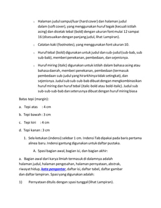 Format penulisan karya ilmiah | DOCX