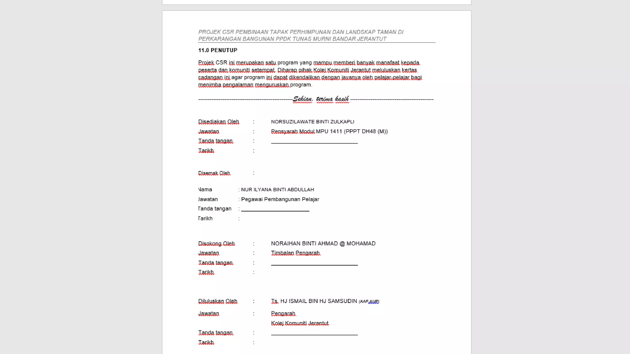 Format penulisan kertas kerja | PPTX