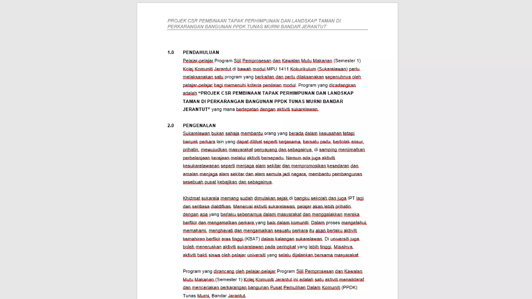 Format penulisan kertas kerja | PPTX