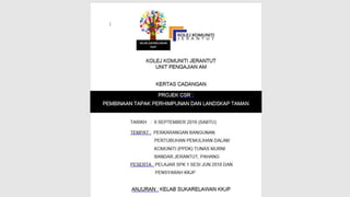 Format penulisan kertas kerja | PPTX
