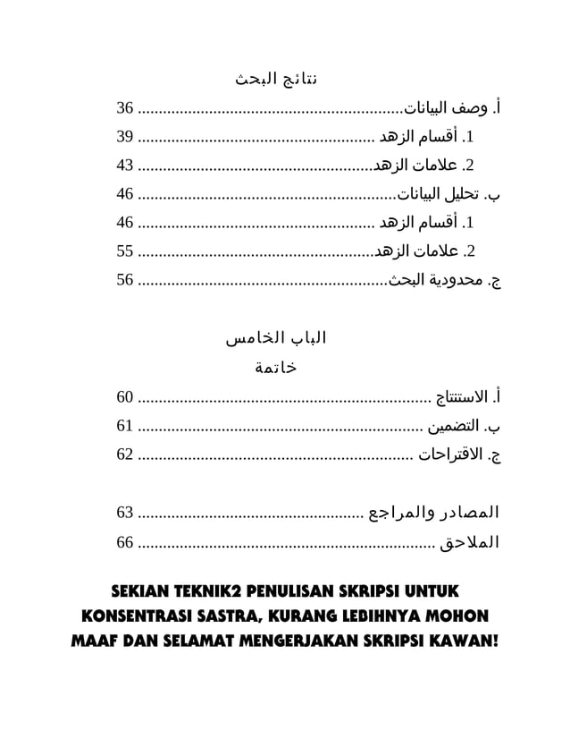 Format penulisan skripsi | DOC