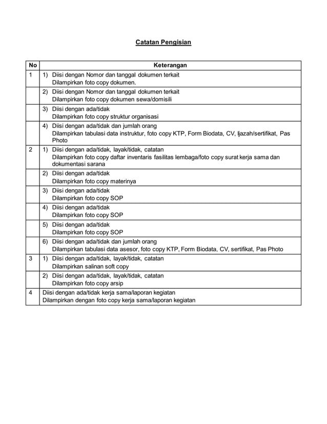 Format persuratan sertifikasi Awak Kapal Perikanan | DOCX
