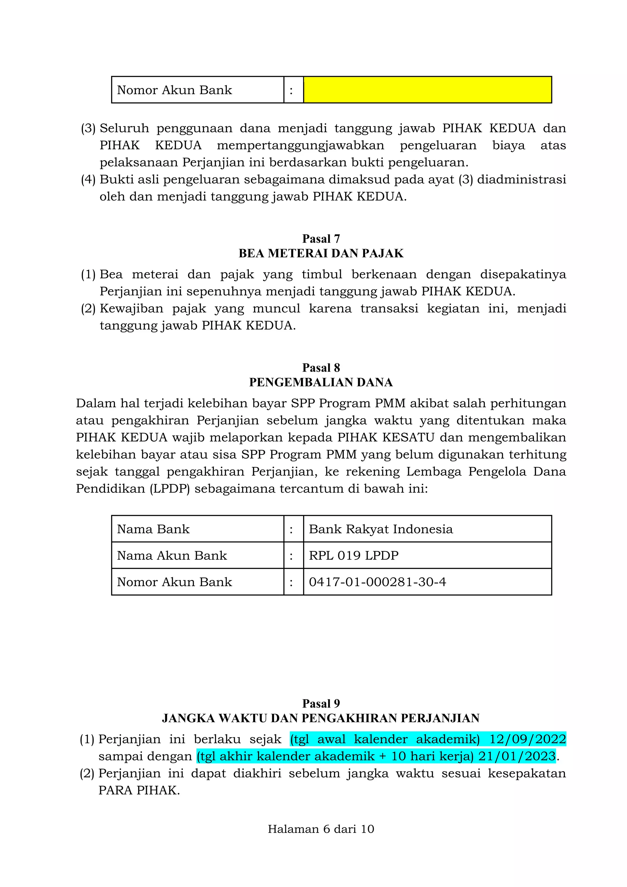 Format PKS Tipe 1 (yang mempunyai No.PKS PMM 1).docx