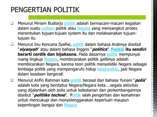 Format politik ekonomi indonesia copy (2) | PPTX