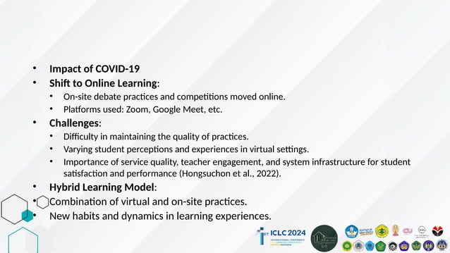 Format PPT Brand Image ICLC 2024 ---------------- | PPT