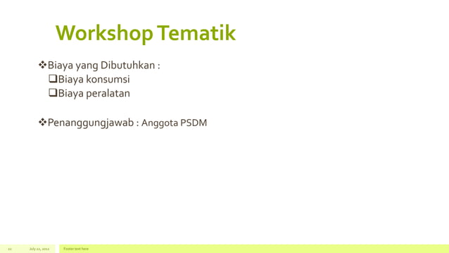 Format ppt raker divisi psdm | PPTX