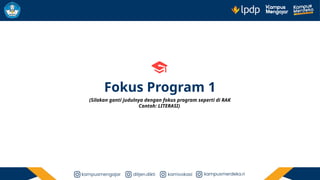 FORMAT PPT RANGKAIAN PROGRAM KERJA KM 7-1.pptx