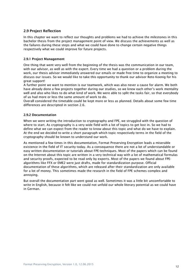 Format Preserving Encryption Bachelor Thesis Pdf Databases Computer Software And Applications