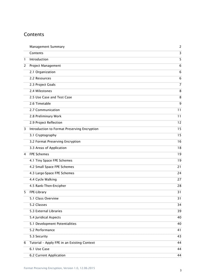 Format Preserving Encryption Bachelor Thesis Pdf Databases Computer Software And Applications