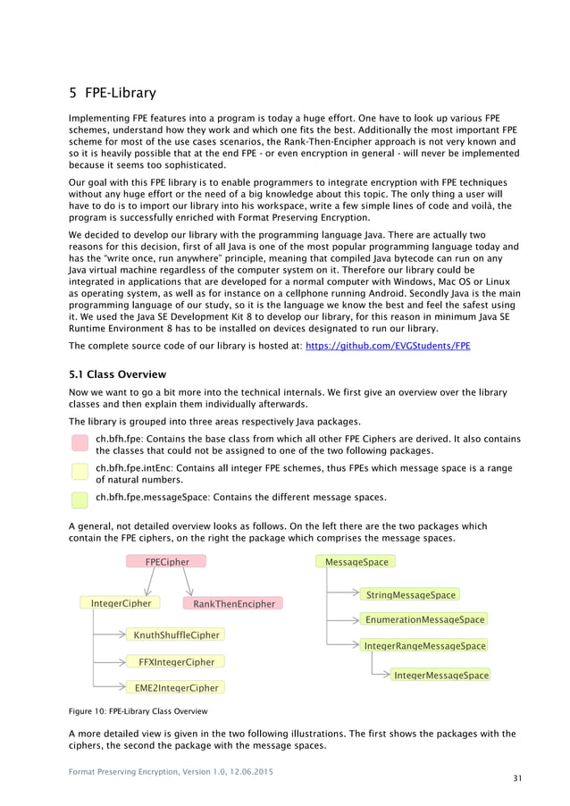 Format Preserving Encryption Bachelor Thesis Pdf Databases Computer Software And Applications