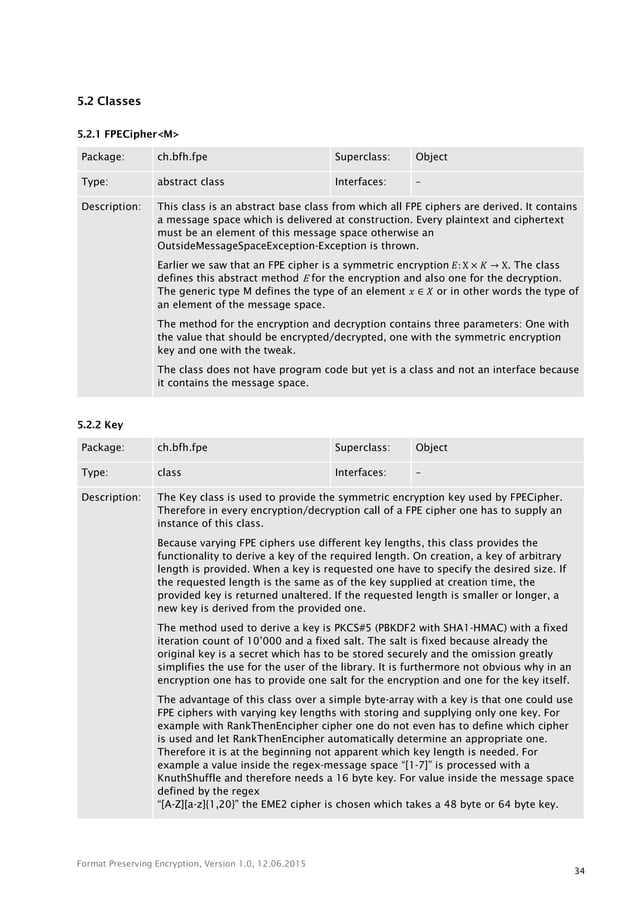 Format Preserving Encryption Bachelor Thesis Pdf Databases Computer Software And Applications