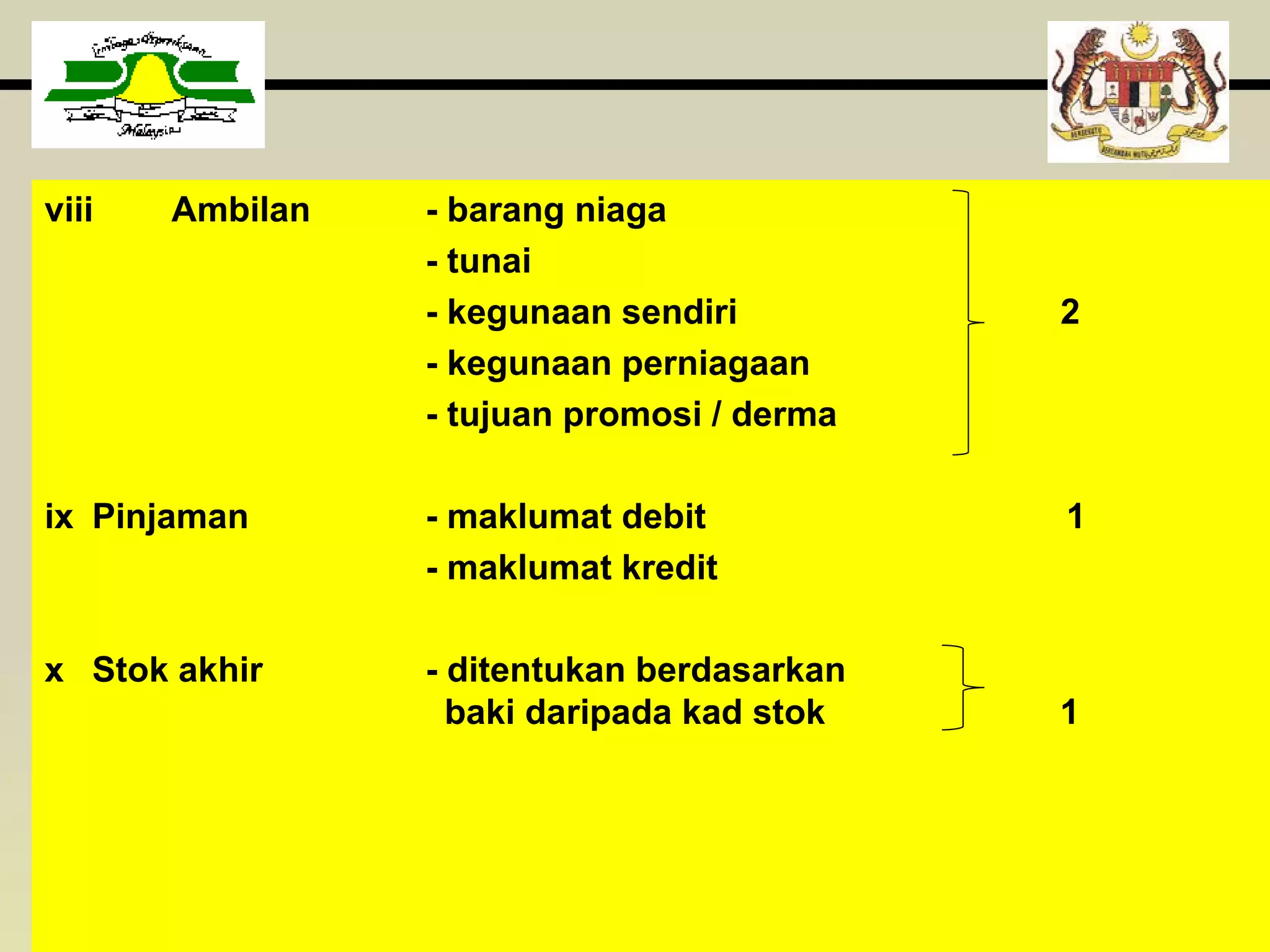 Format prinsip perakaunan bermula 2011 kertas 3 | PPT