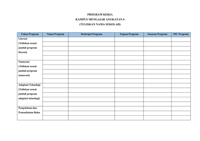 FORMAT PROGRAM KERJA MAHASISWA KM 6.docx