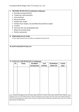 Format proposal | PDF