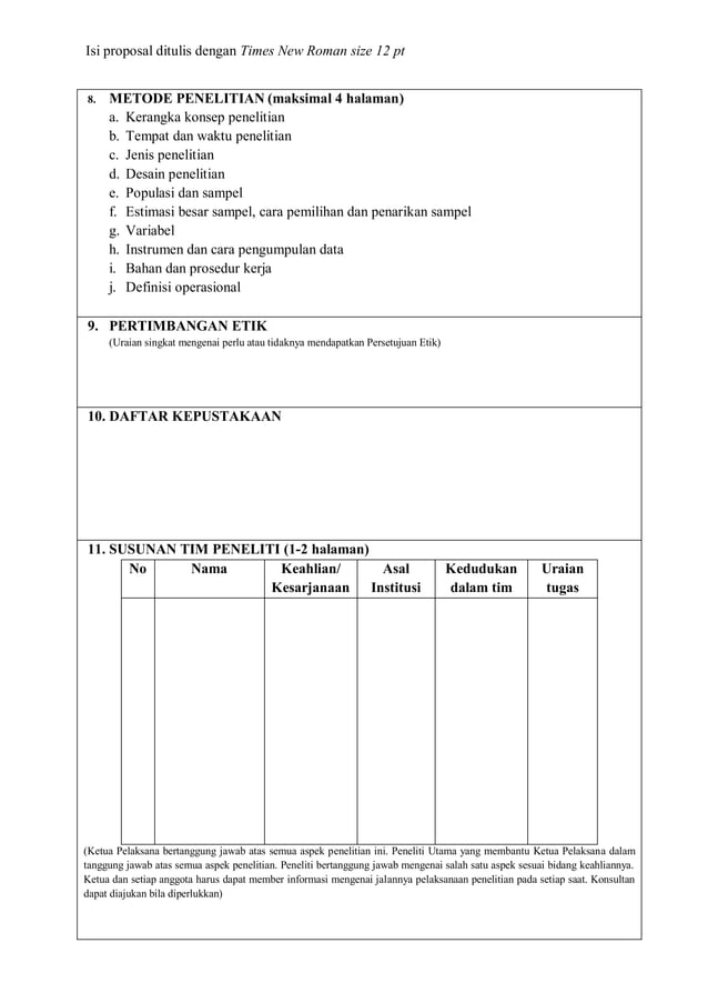 Format proposal | PDF