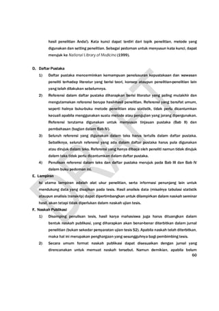 Format proposal Skripsi dan Tesis