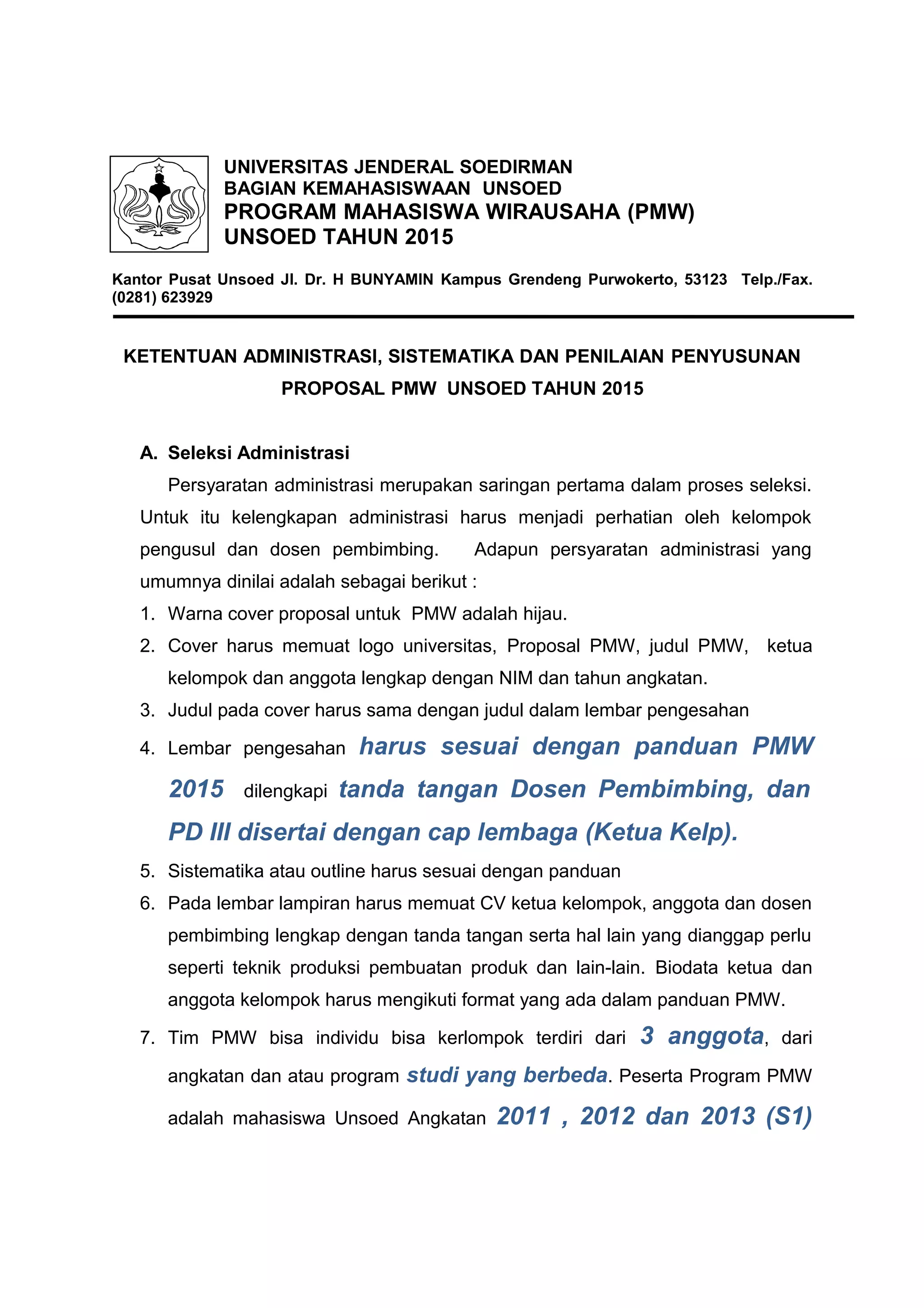 Format proposal pmw 2015 | DOC