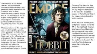 Format research- Film magazine | PPTX | Style & Fashion