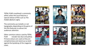 Format research- Film magazine | PPTX | Style & Fashion