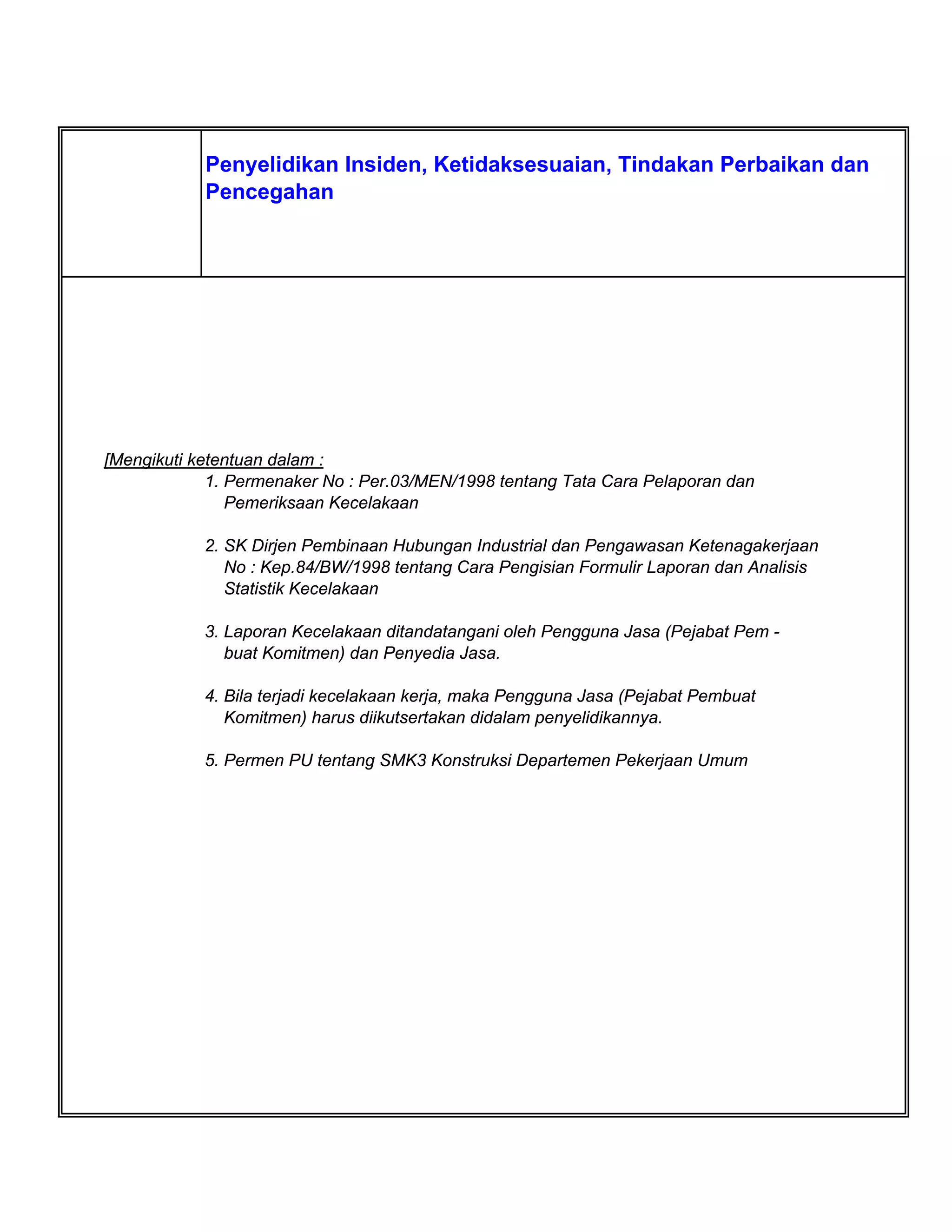 Format rk3 k dinas pu | PDF