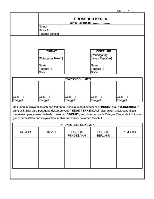 Format rk3 k dinas pu | PDF