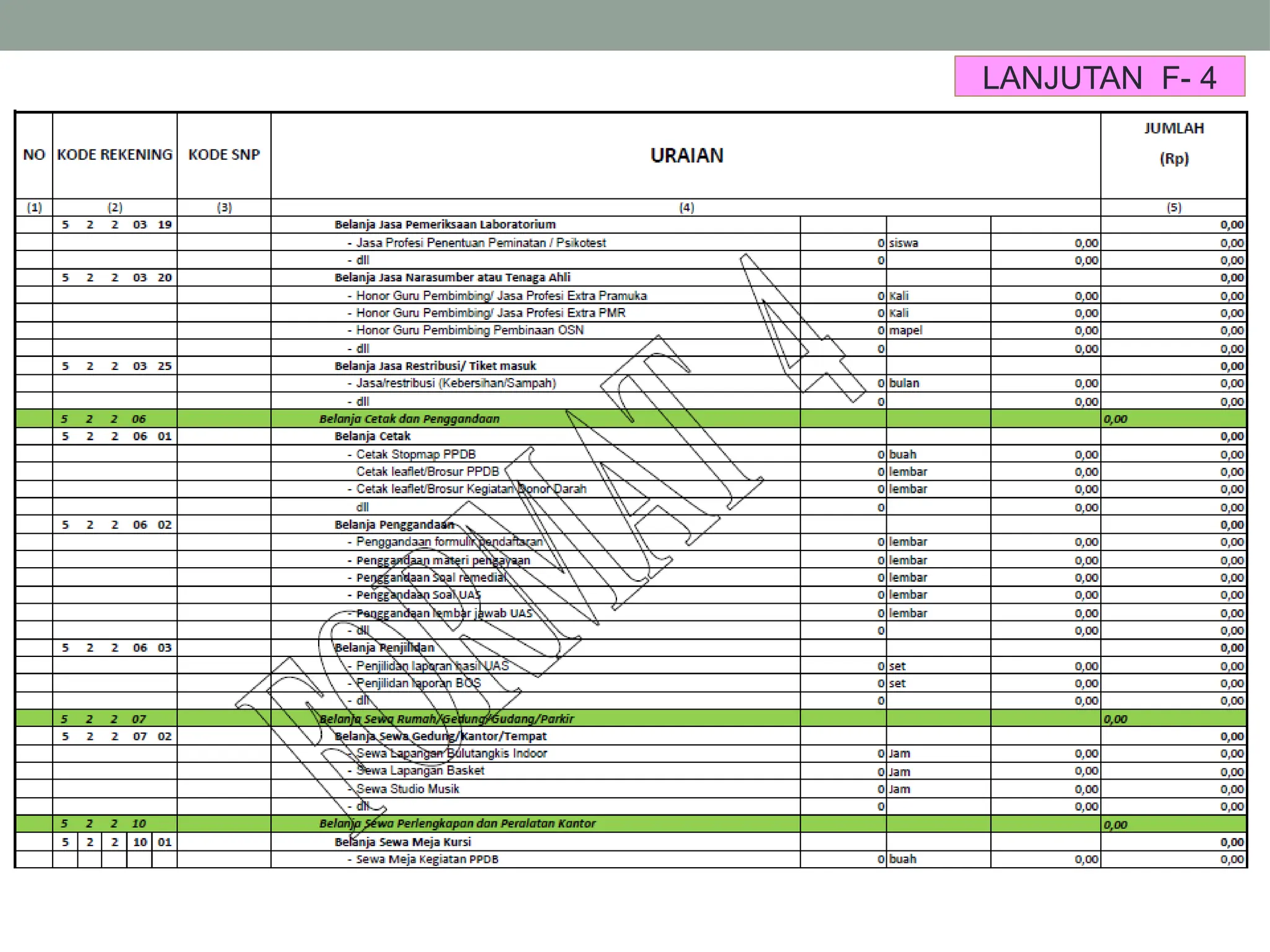 format Rencana Kegiatan Aanggaran S-2017 .pptx