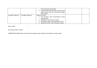 Format rpp baru | DOCX