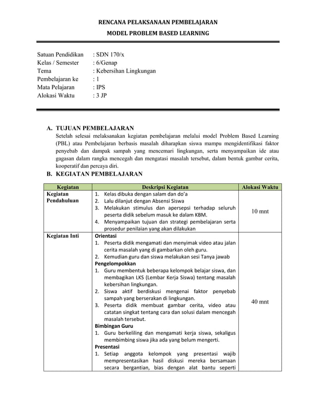 Format RPP Model PBL.docx