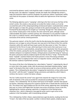 Formats and conventions of scripts for media products | DOCX