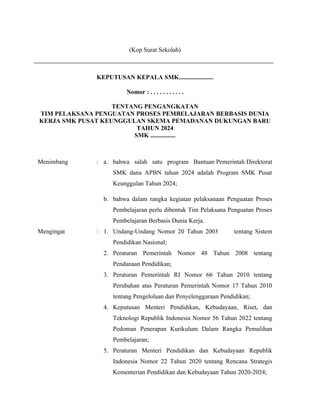 Format SK Tim SMK PK 2024 - Pembelajaran.docx