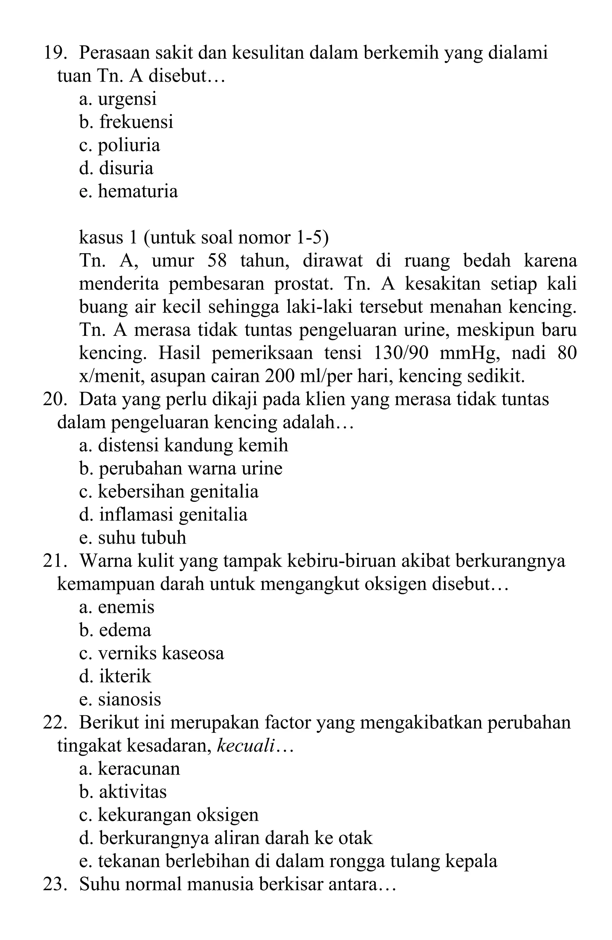 FORMAT SOAL UAS GANJIL 2023 - 2.2024docx | PDF