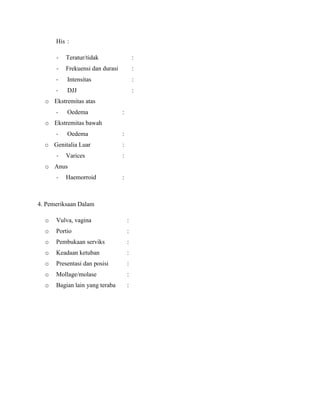 Format soap inc | DOCX