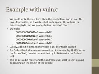 Format String Exploitation | PPT