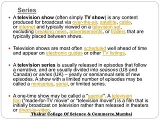 Understanding TV Formats & Types Part- D | PPT