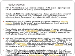 Understanding TV Formats & Types Part- D | PPT