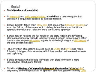 Understanding TV Formats & Types Part- D | PPT