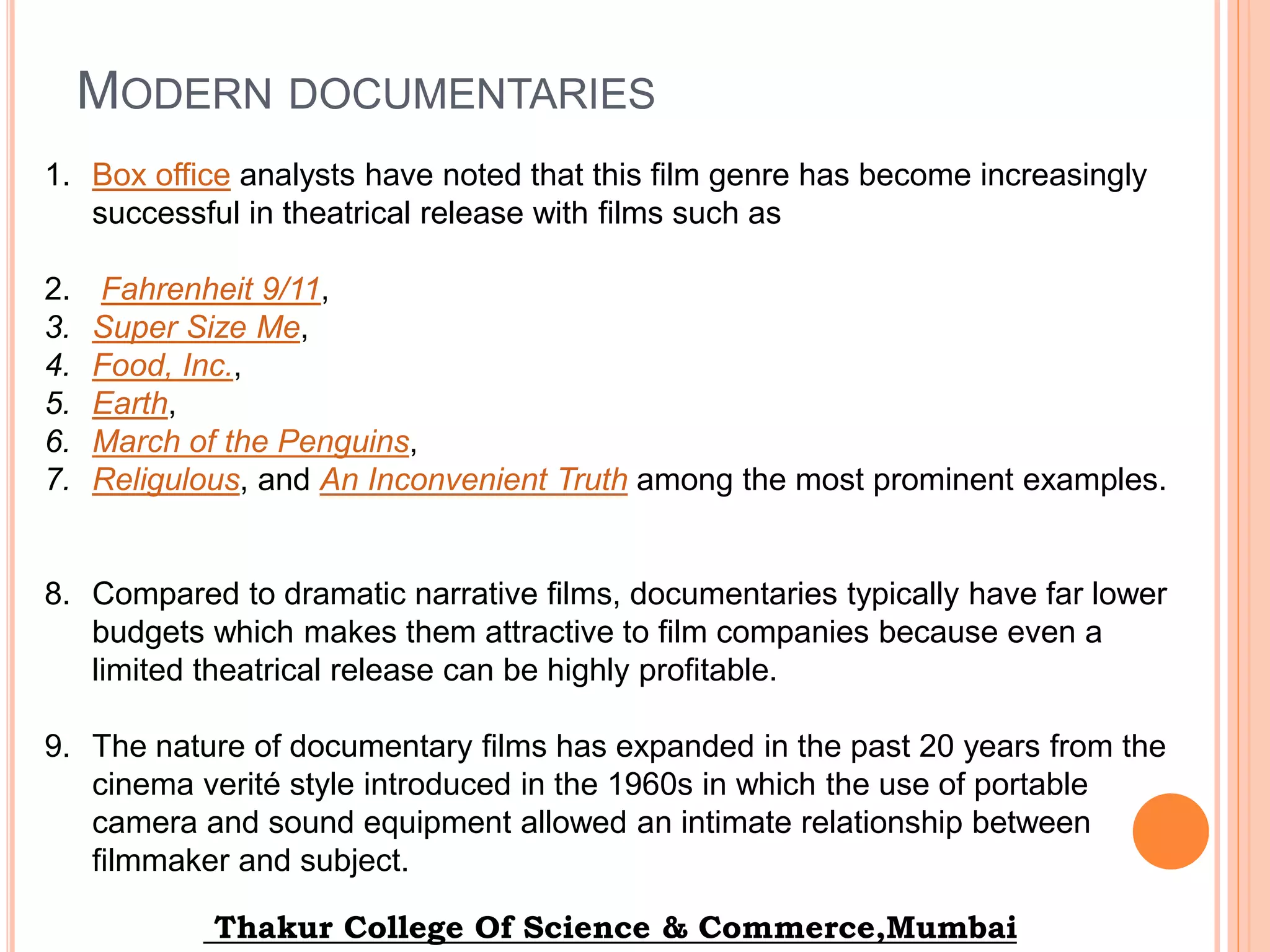 Understanding TV Formats & types of format Part B | PPTX